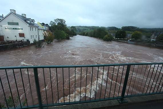 AM's office flooded as river Usk bursts its banks in Brecon | brecon ...