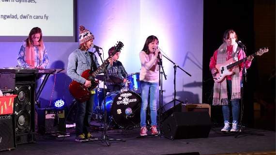 Thousands of children join forces for television show | cambrian-news.co.uk