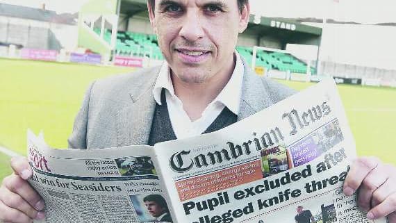 Welsh football manager to help raise funds for town's junior football ...