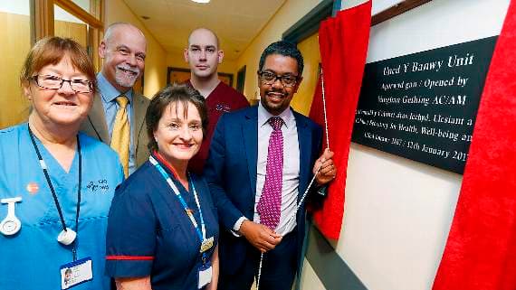 Hospital's 12-bed step-down unit officially opened | cambrian-news.co.uk