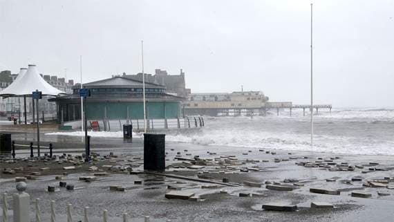 Damage to Aberystwyth prom is only ‘superficial’ | cambrian-news.co.uk