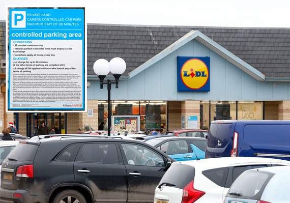 Lidl makes U-turn after new parking signs spark uproar | cambrian-news ...
