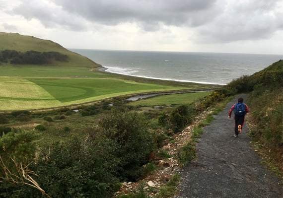 Community walk held to mark path improvements | cambrian-news.co.uk