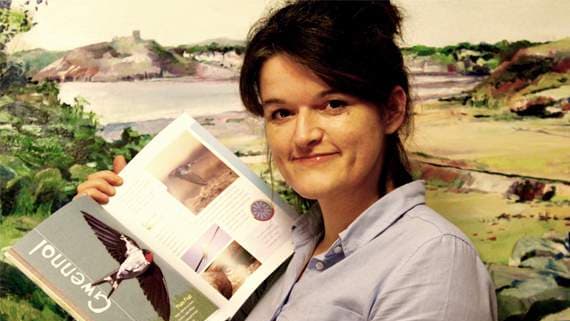 Feather in cap for artist Ffion | cambrian-news.co.uk