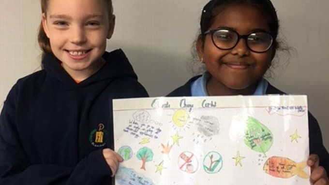 Pupils highlight climate challenges facing the planet | cambrian-news.co.uk