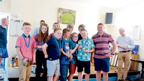 Medals and awards presented to juniors and seniors at Crediton Youth ...