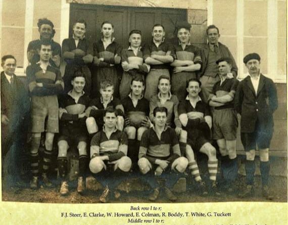 Training recommences at Crediton Rugby Club - and a look back in time ...