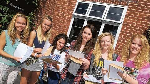 Happy GCSE pupils buck national trend | farnhamherald.com