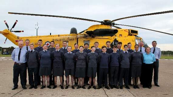 Air cadets visit home of UK's air defence | farnhamherald.com