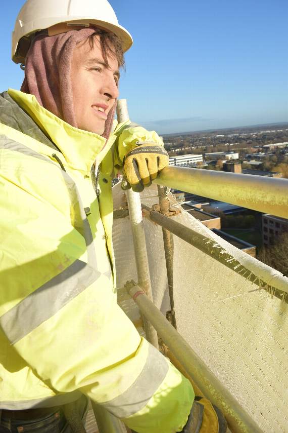 Cathedral Dean's got a head for heights | farnhamherald.com