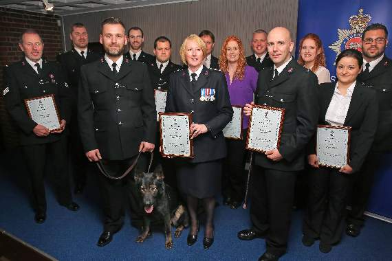 Police officers commended at ceremony | farnhamherald.com