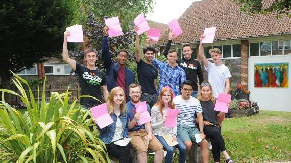 All smiles at All Hallows | farnhamherald.com