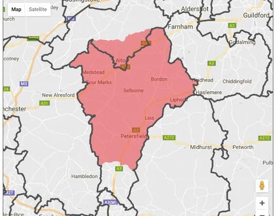 Alton to leave East Hampshire in boundary shake up | farnhamherald.com