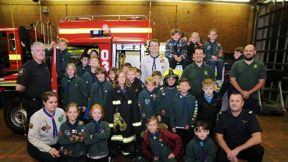 Cubs on fire station call out | farnhamherald.com