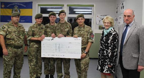 Army Cadets benefit from a first-aid training grant | farnhamherald.com