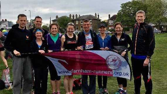 Sarah raises the bar for Farnham Runners in London Marathon ...