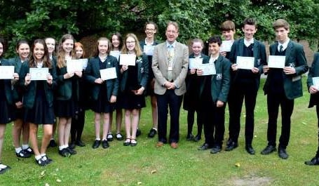 Pupils write themselves into school’s history with script ...
