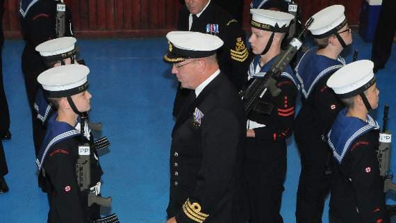 TS sea cadets stage parade | farnhamherald.com