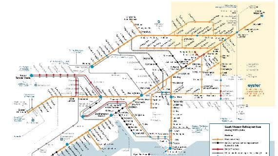 Revised SWR timetable as rail strike hits | farnhamherald.com