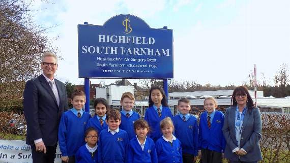 Highfield gets glowing school report | farnhamherald.com