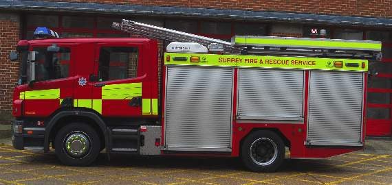 Electric fire engines on trial | farnhamherald.com