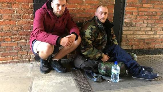 Homeless men appeal for help to get off streets | farnhamherald.com