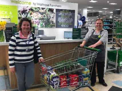 Covid-19: Waitrose at heart of community relief efforts | farnhamherald.com