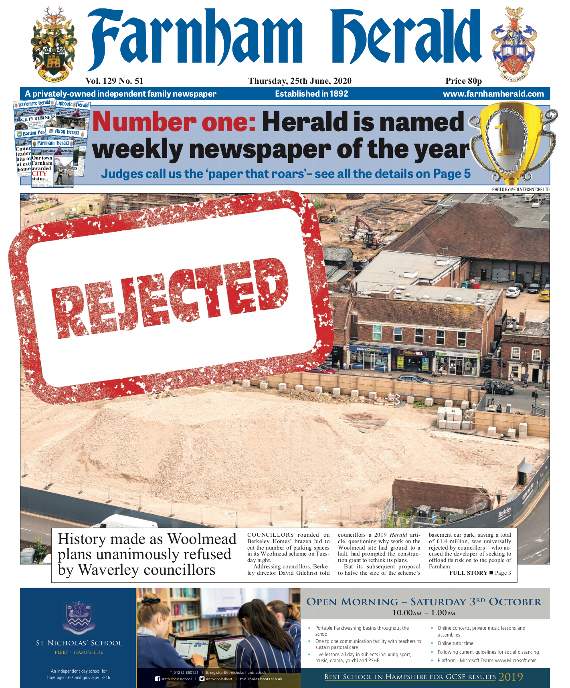 'A paper that roars': Herald is named weekly newspaper of the year ...