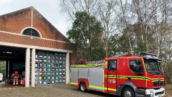 Bordon fire station's festive efforts raise more than £2,000 ...