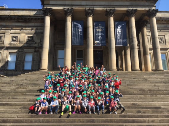 Dhoon School pupils and staff visit the Terracotta Warriors exhibition ...