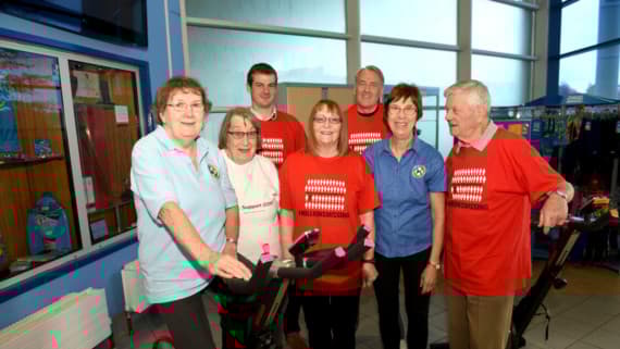 Static bike ride raises awareness for 'missing millions'Static bike ...