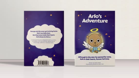 Arlo lives on through Sarah and Karmen's book | iomtoday.co.im