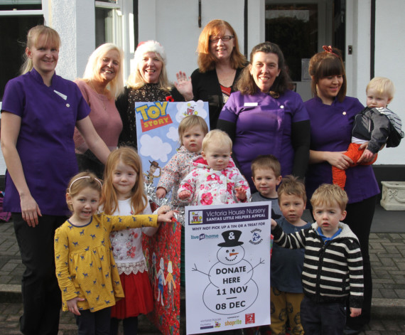 Nursery kids present decorated trolleys | iomtoday.co.im