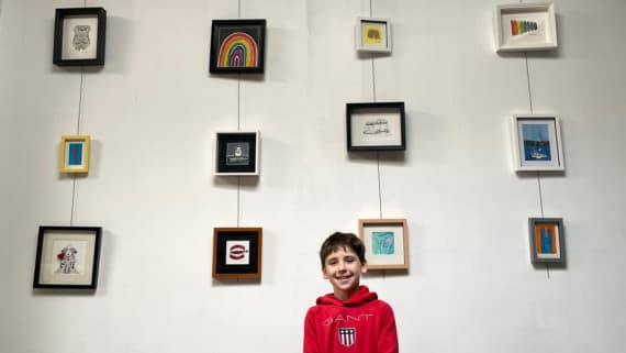 Young artist Thomas McAleer looks beyond lockdown | iomtoday.co.im