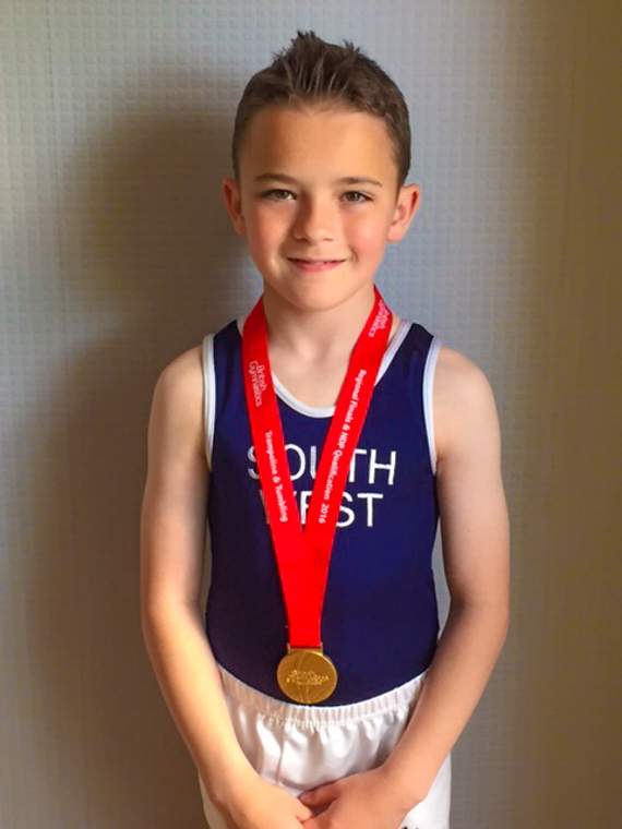 Tumbling golds for Alfie and James | middevonadvertiser.co.uk