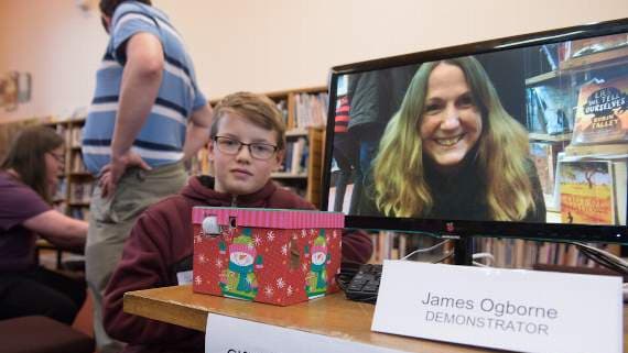 School’s first computer science fair programmed for success ...