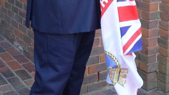Final HMS Mercury blue plaque unveiled at Fareham naval base ...