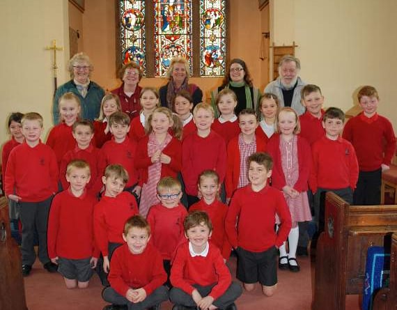 Pupils from Much Birch visit their local church | rossgazette.com