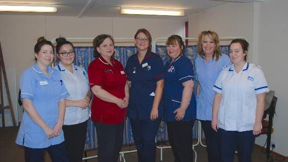 District nursing team ready to care whatever the weather | rossgazette.com