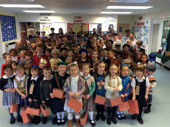 Ross Primary School learn about Second World War on Evacuee Day ...