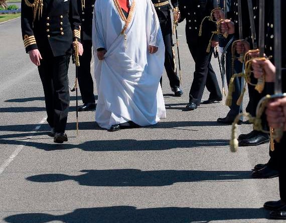The Passing out Parade Salute at the BRNC was taken by royalty ...