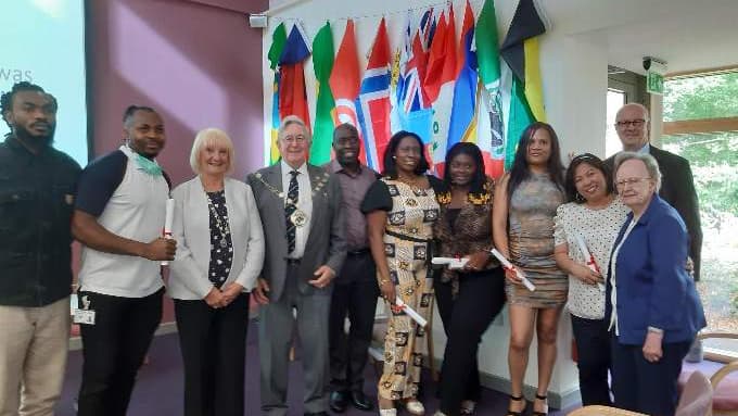 Holy Cross Hospital celebrates staff | farnhamherald.com