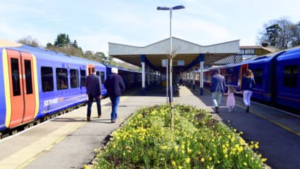 Passenger numbers soar at Farnham station - but it's not the borough's ...