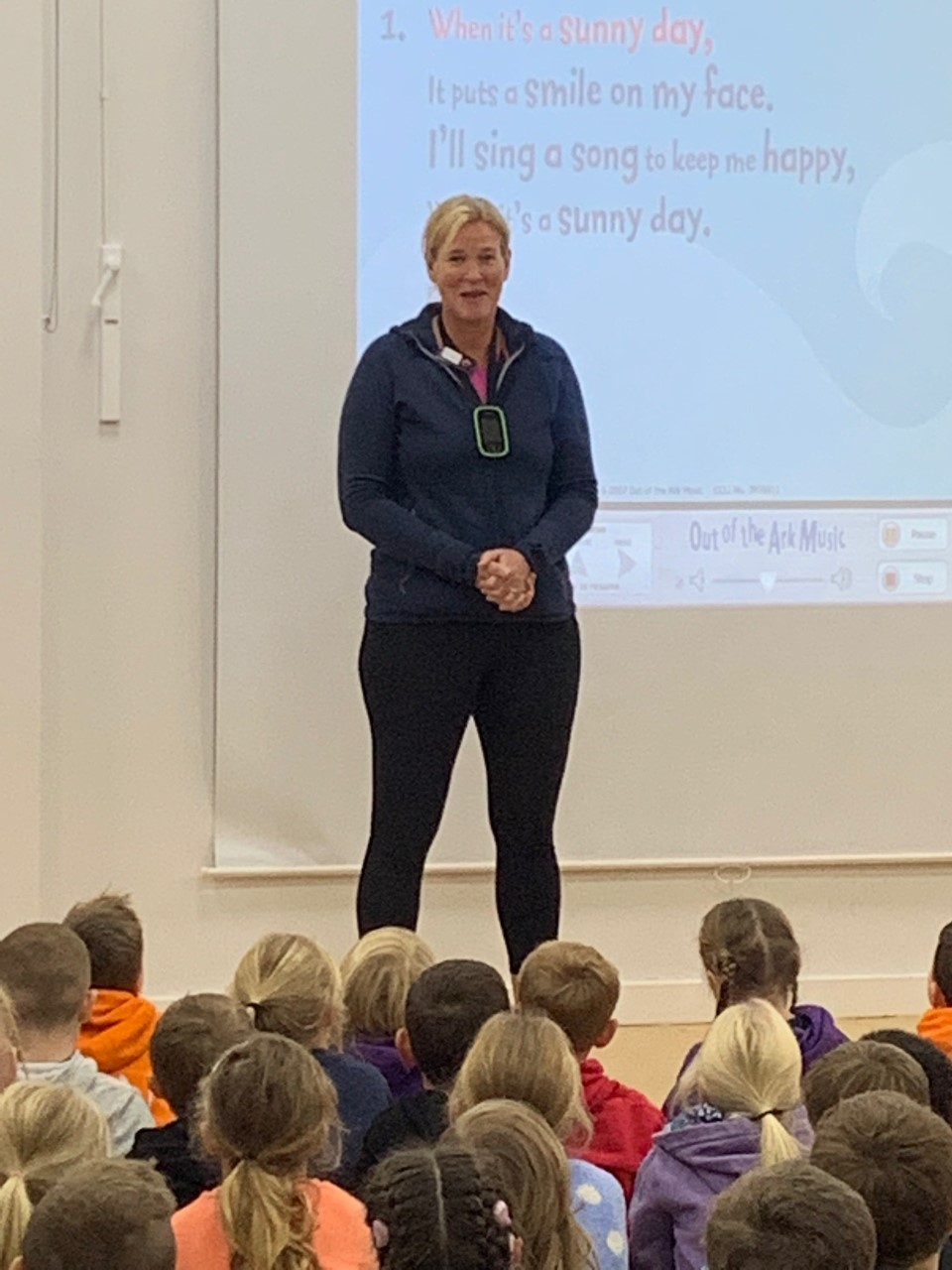 Former RAF jet pilot Mandy Hickson opens multi-purpose track at Medstead Primary School ...