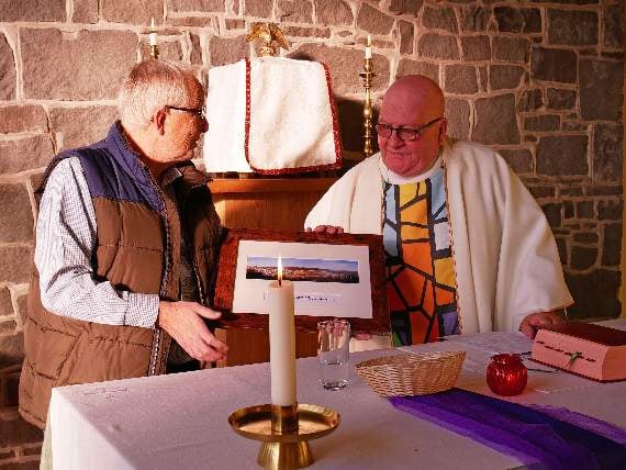 Fond farewell to parish priest | tenby-today.co.uk