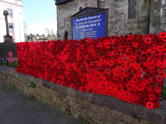 Poppies on parade | pembroke-today.co.uk