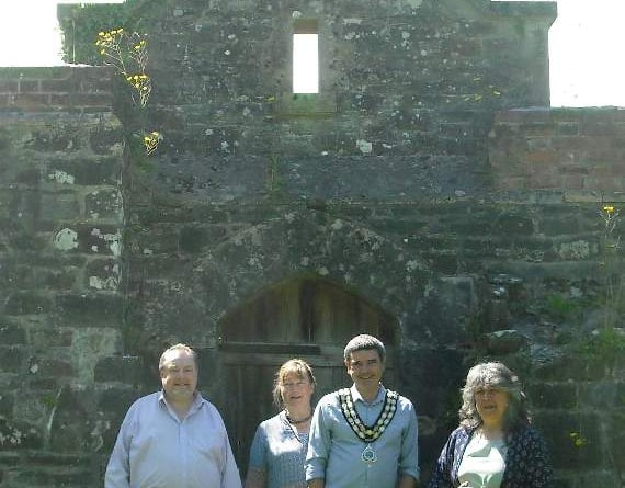 Whitland Abbey ruins given new lease of life by town council | tenby ...