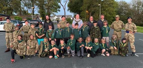 Narberth scouts and army cadets team up with town’s Mayor | pembroke ...