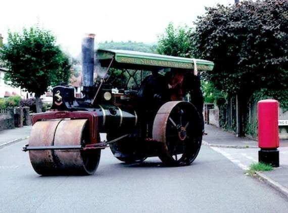 Out for a spin in a ten-ton steamroller | wsfp.co.uk