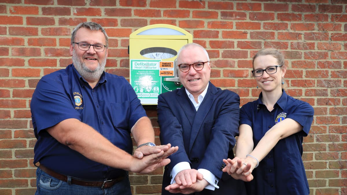 Aston Defib Fund needs support to deliver defibrillators in Farnham ...